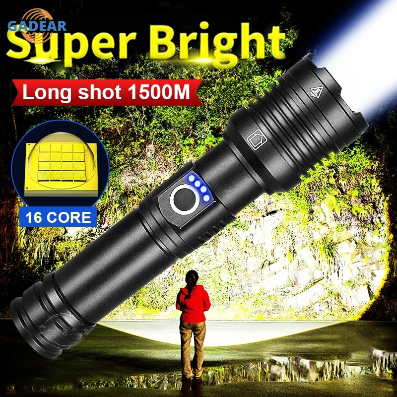 18650 Flashlight Usb Tactical | Flashlight 50000 Lumen 18650 - High ...