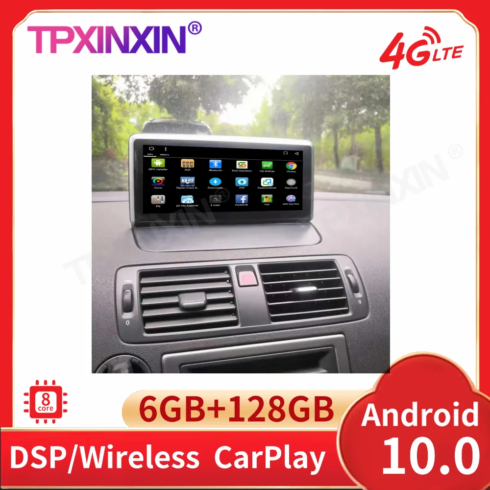 Radio de coche con Android 128G para Volvo S40 2006 2012, receptor ...