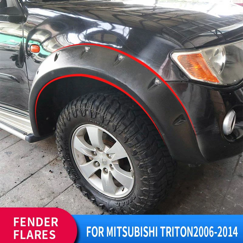 Fender-Flares-Wheel-Arch-Mudguards-for-Mitsubishi-L200-Montero-Triton ...