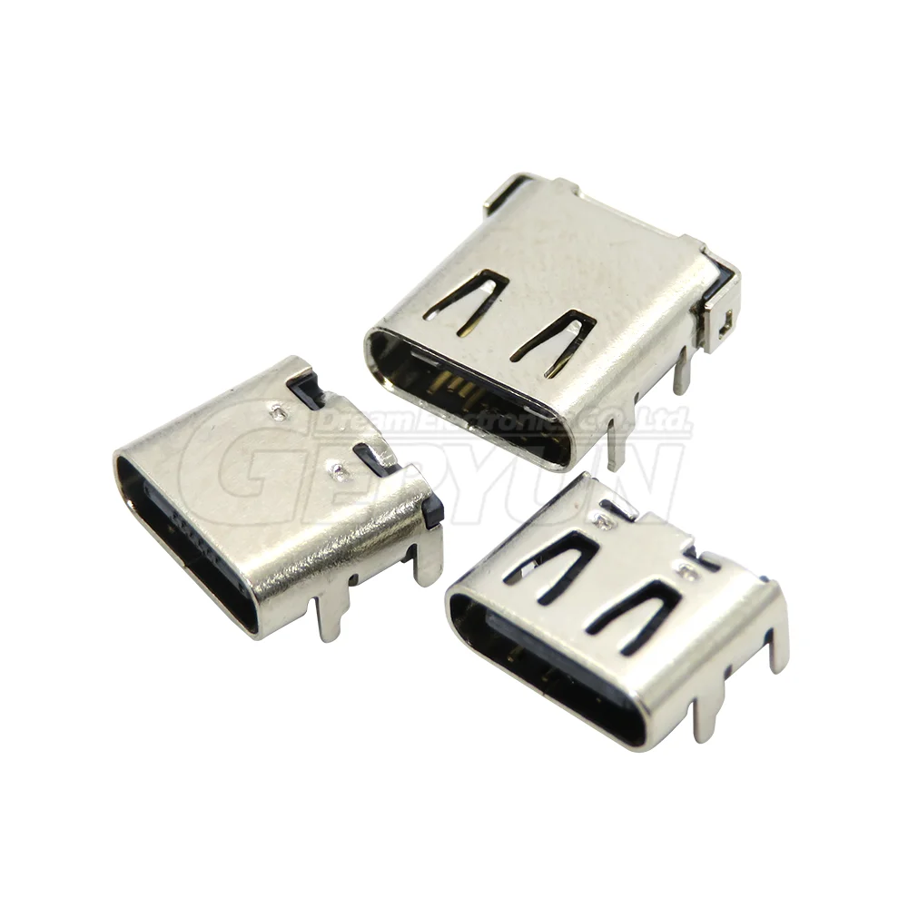 6 контактный разъем Usb Type C 16 контактов 24 контакта Smt 3 1