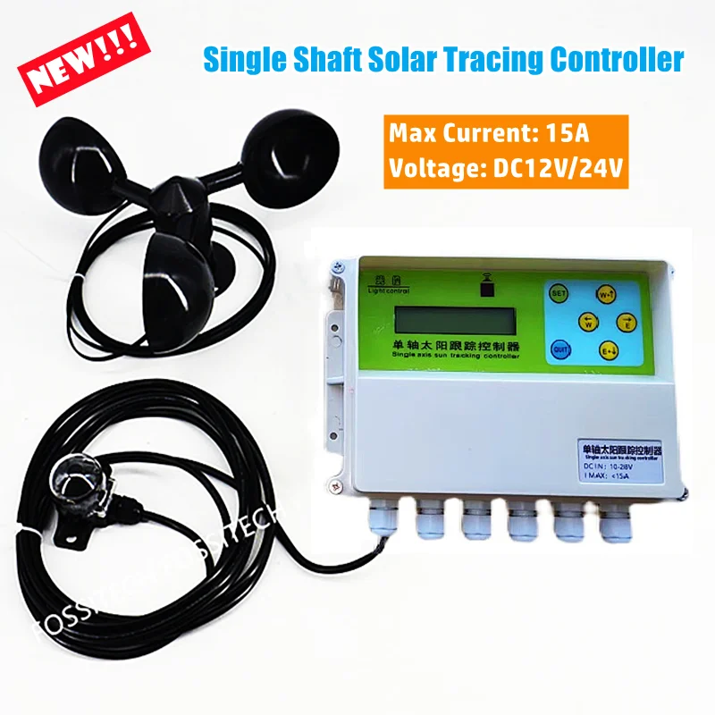High-Current-Single-Axis-Solar-Automatic-Tracking-Controller-Solar ...