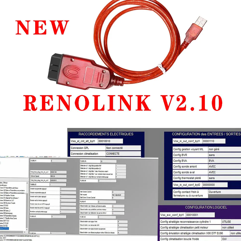 Renolink-V2-10-Programmeur-ECU-ACTIONNANT-ECM-UCH-Codage-de-Cl-de-R ...