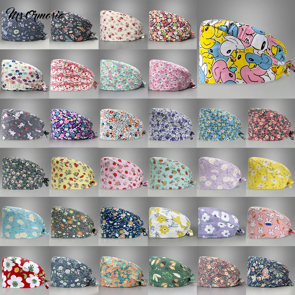 Scrub Cap Hat Nurse | Nursing Caps | Pet Shop Hat | Medical Cap ...