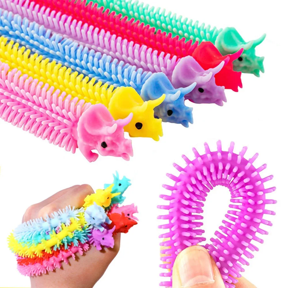 6Pcs-Squishy-Fidget-Toys-Worm-Noodle-Stretch-String-Rope-Anti-Stress ...