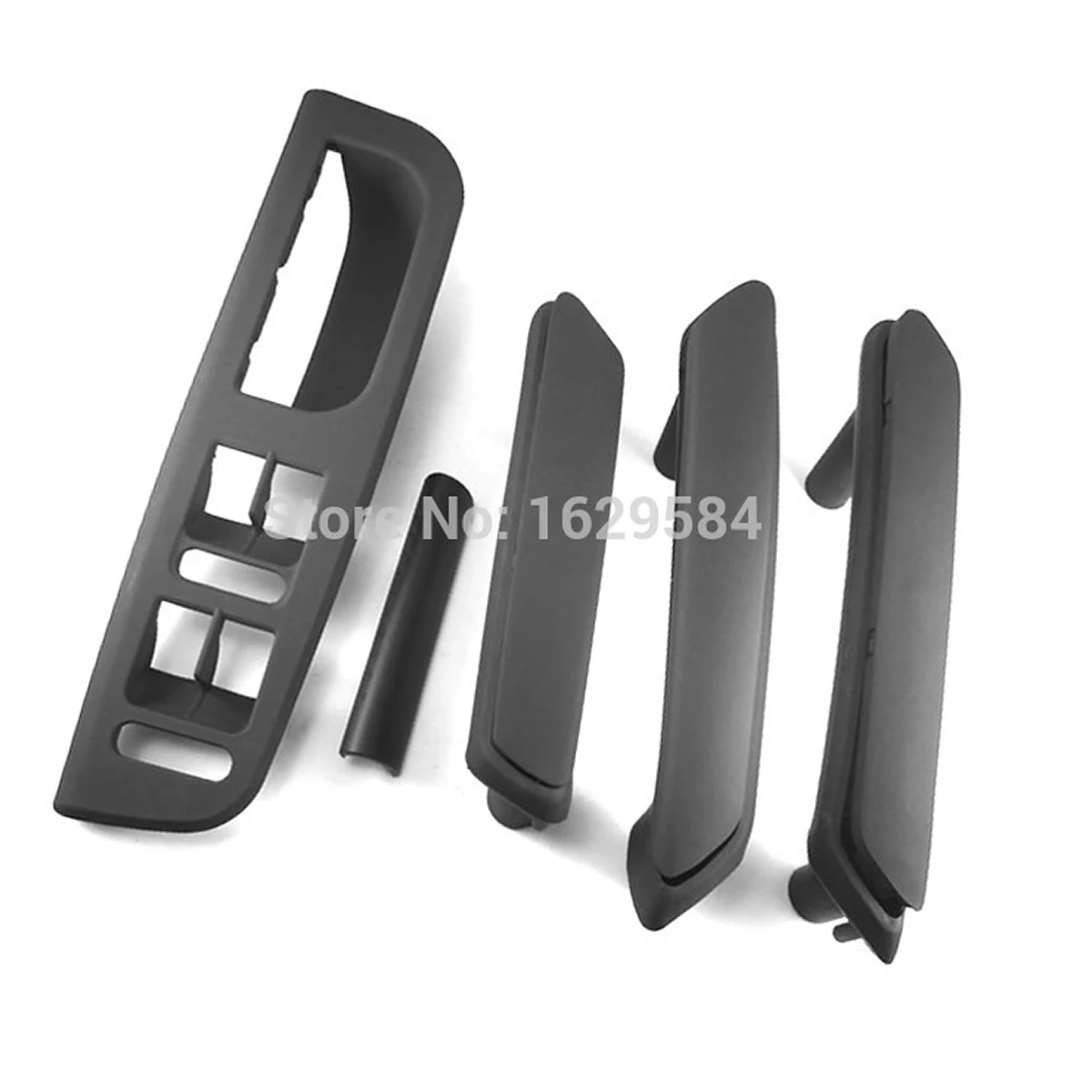5x Black Interior Door Handle With Trim 3B0867172 3B4867372 For VW ...