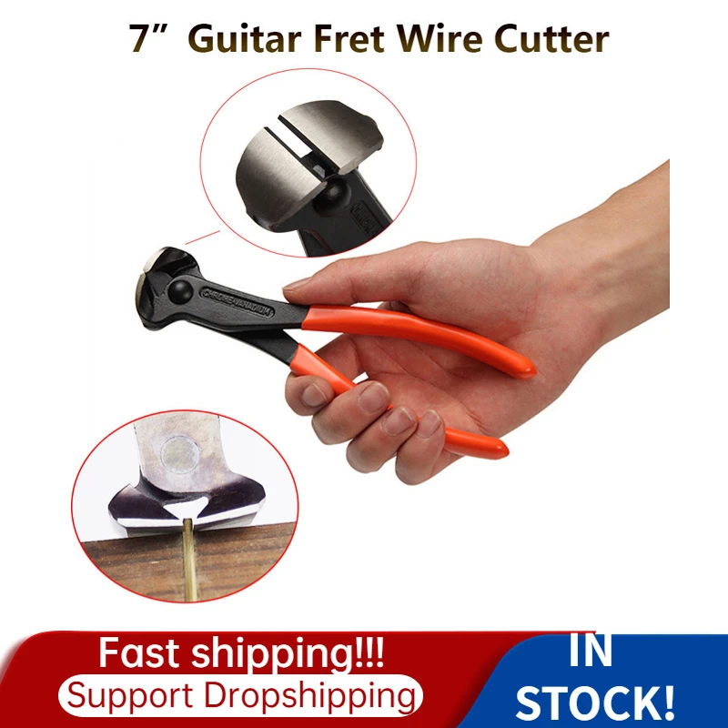 Guitar-Fret-Wire-End-Cutter-String-Shear-Stainless-Steel-Guitar-Nipper ...