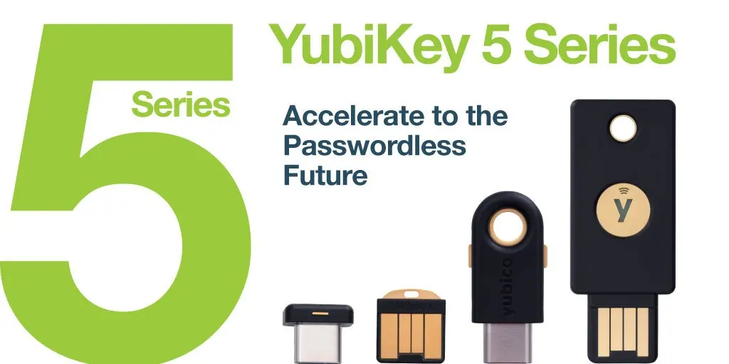 Yubikey-NFC e 5 Nano, Token OTP U2F, NFC, NFC, NFC, NFC, FIPS, OTP, U2F ...