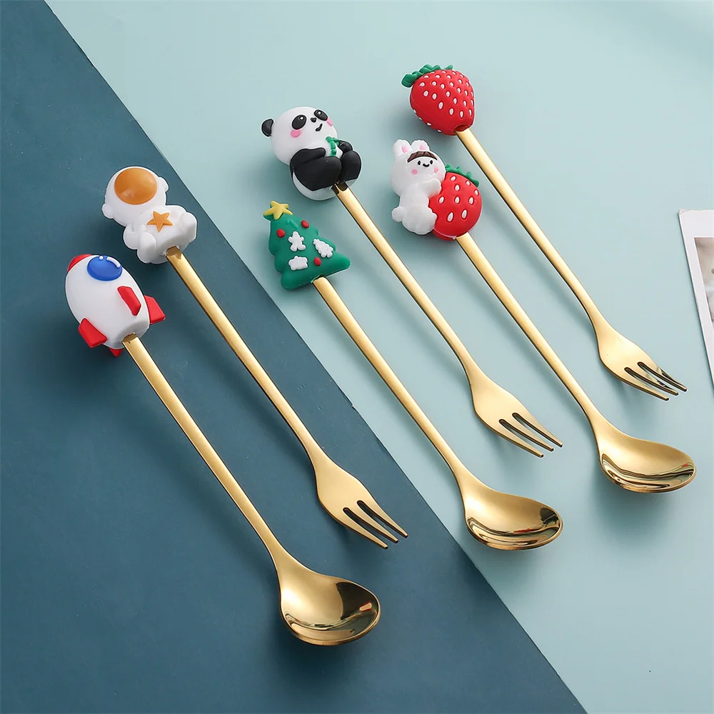 Milk-Childrens-Spoon-And-Durable-Stainless-Spoon-Practical-And ...