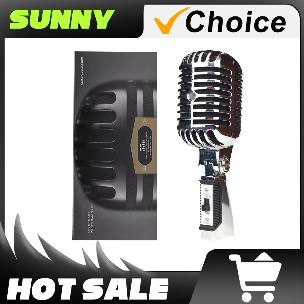 55SH-SERIES-II-Metal-Vintage-Microphone-Simulation-Classic-Dynamic ...
