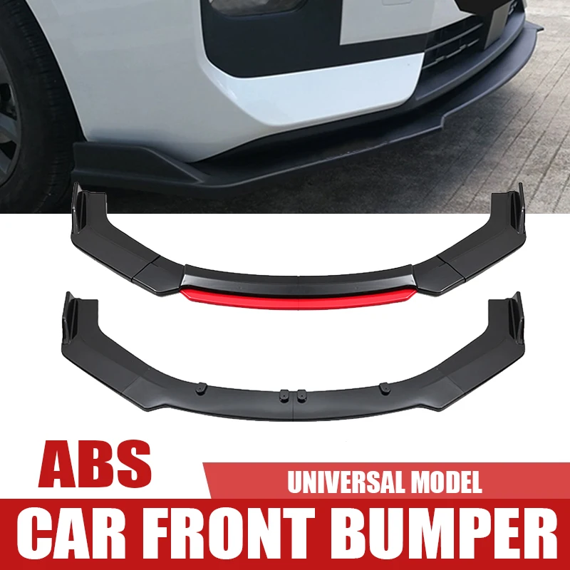ABS-Material-Sports-Style-Lip-On-Bumper-Modification-Accessories ...