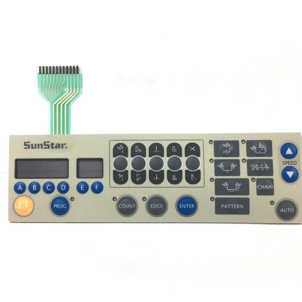 SUNSTAR-SEWING-MEMBRANE-SWITCH-KM-250-350-506-530-640-757-S-v5Electric ...