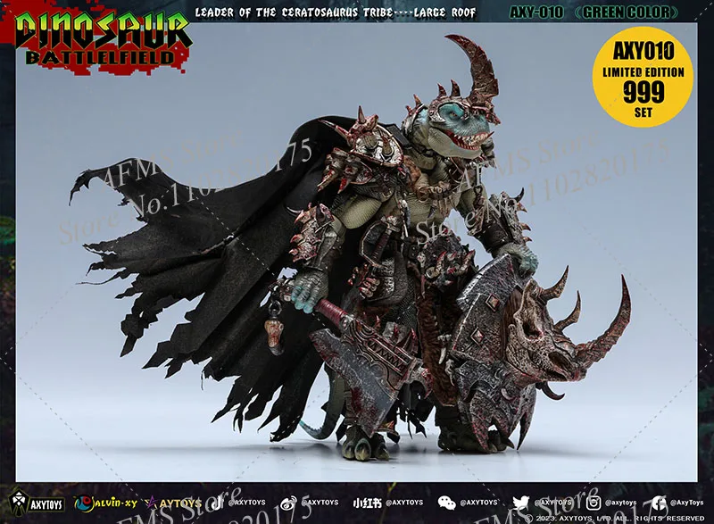 AXYTOYS AXY 010 1/12 Scale Collectible Figure Dinosaur Carnivorous ...