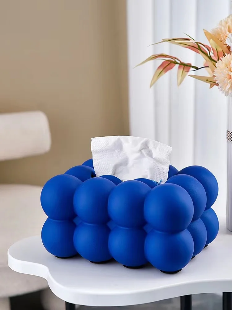 Nordic-Ceramic-Tissue-Box-Large-Bubble-Ball-ShapeTissue-Paper-Holder ...