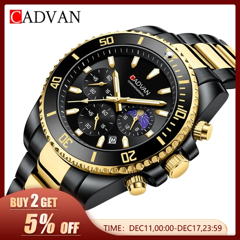 CADVAN-Watch-for-Men-TOP-Brand-Waterproof-Sports-Stainless-Steel ...