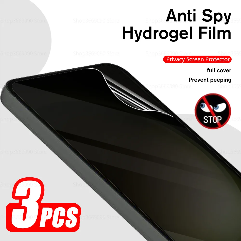 3PCS-Privacy-Hydrogel-Flims-For-Samsung-Galaxy-S24-Ultra-Sumsung-S23 ...
