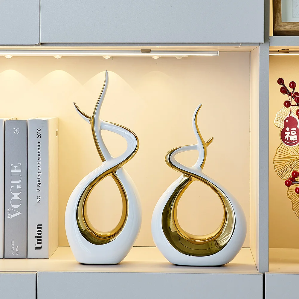 Modern-Home-Decoration-Abstract-Statue-Living-Room-Decoration-Office ...