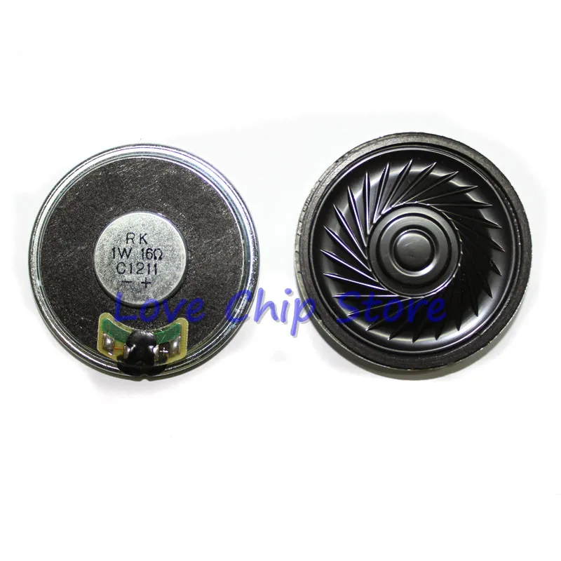6pcs New Original Ultra-thin Mini Speaker 16 Ohms 1 Watt 1w 16r Speaker ...
