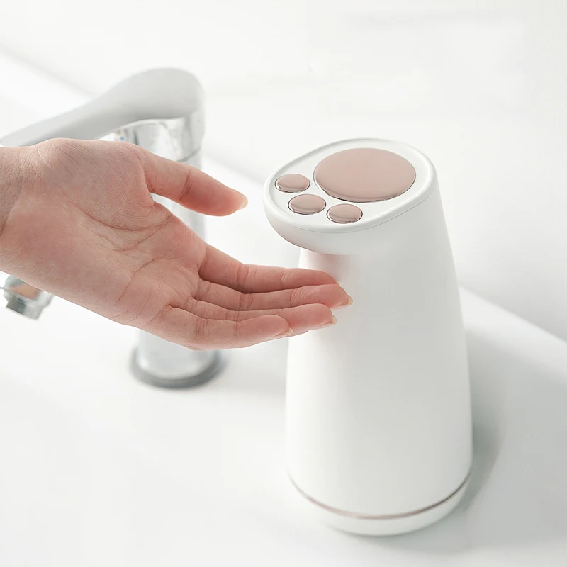 Electric-Intelligent-Soap-Dispensor-USB-Charging-Cat-Claw-Washing-Hand ...