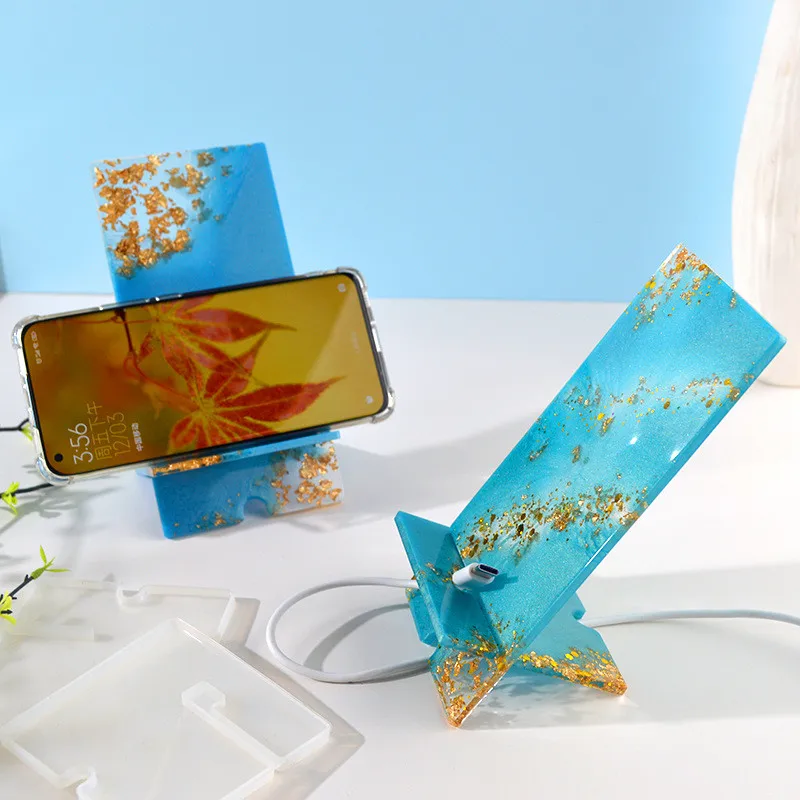 Epoxy Resin Mobile Phone Bracket Holder | Mobile Phone Holder Epoxy Resin Mold - Jewelry Tools ...