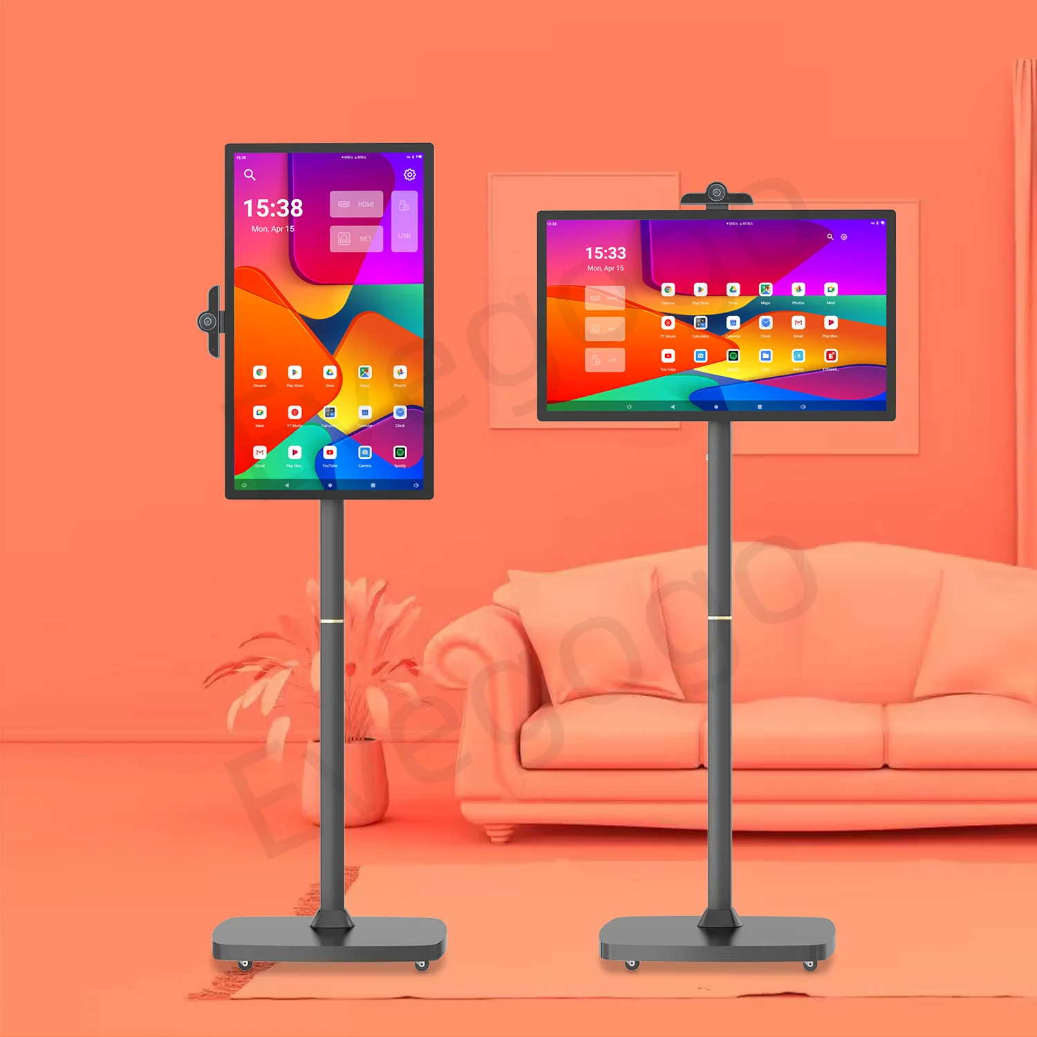 Professional-Smart-Display-27in-32in-Tablet-Touch-Screen-Stand-Portable ...