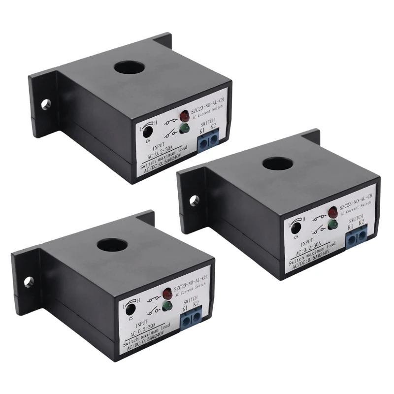 3x Current Mutual Inductance Switch Szc23 No Al Ch Normally Open