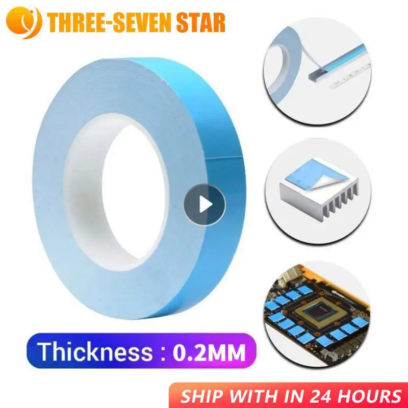 25M-Double-Side-Thermal-Conductive-Tape-3-20mm-Width-Blue-Heat-Transfer ...