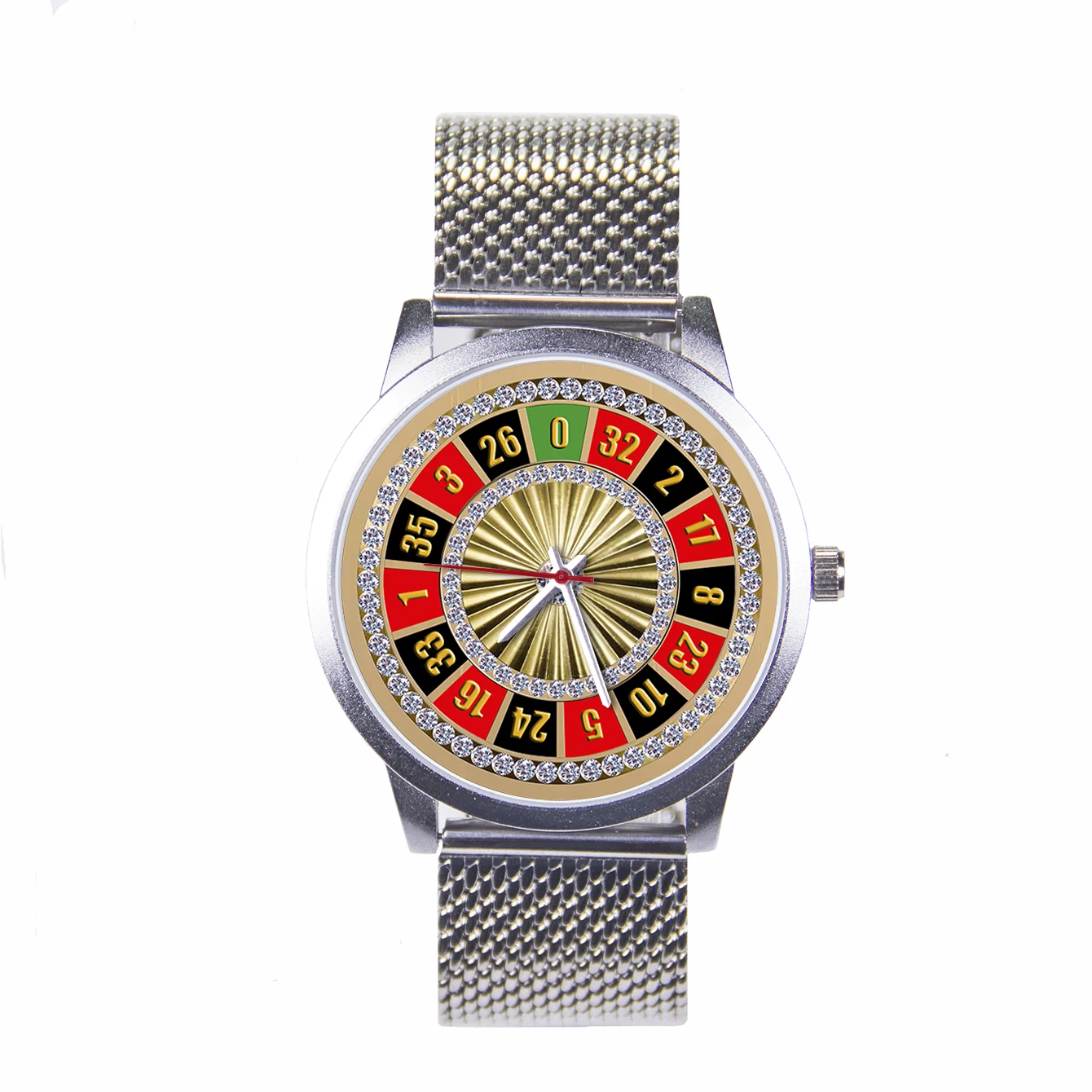 Pattern-Quartz-Watches-for-Men-Russian-Roulette-Black-Watch-Men-Wrist ...