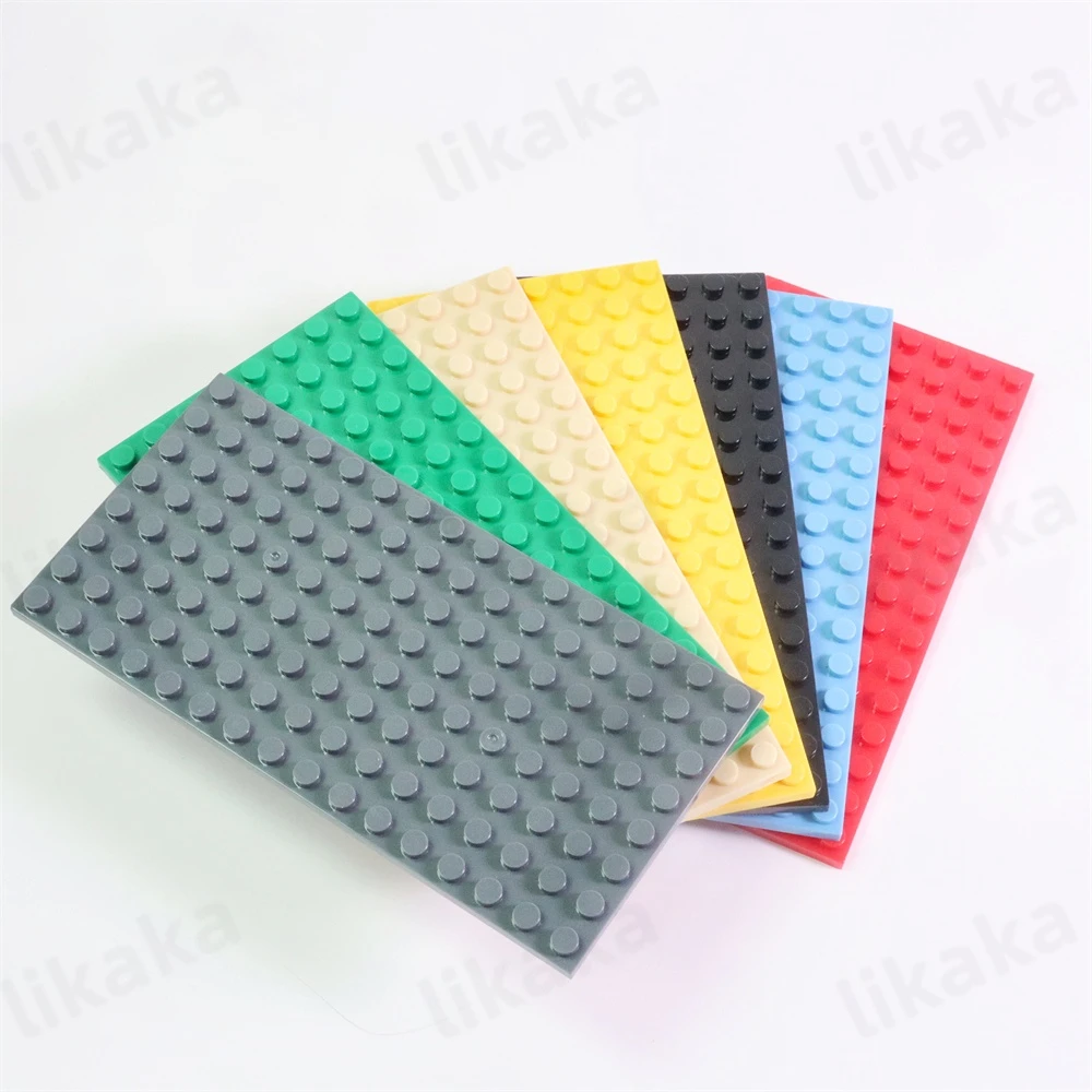 8*16 Dots Plastic Building Blocks 4PCS Base Plates Juguetes Compatible ...
