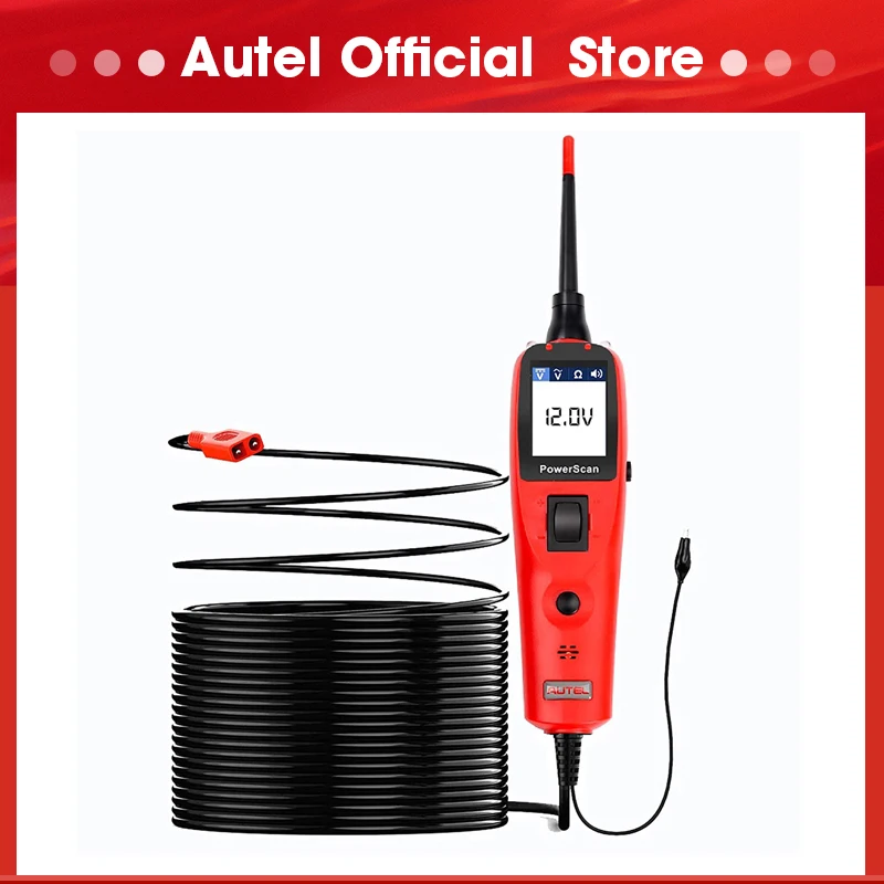 Autel-PowerScan-PS100-Electrical-Automotive-Circuit-Tester-Tool-12V-24V ...