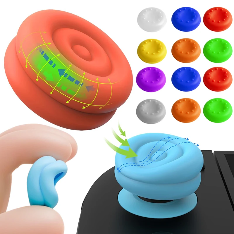 10-40PCS Silicone Anti Slip Joystick Cap For Switch2 Thumb Grips ...