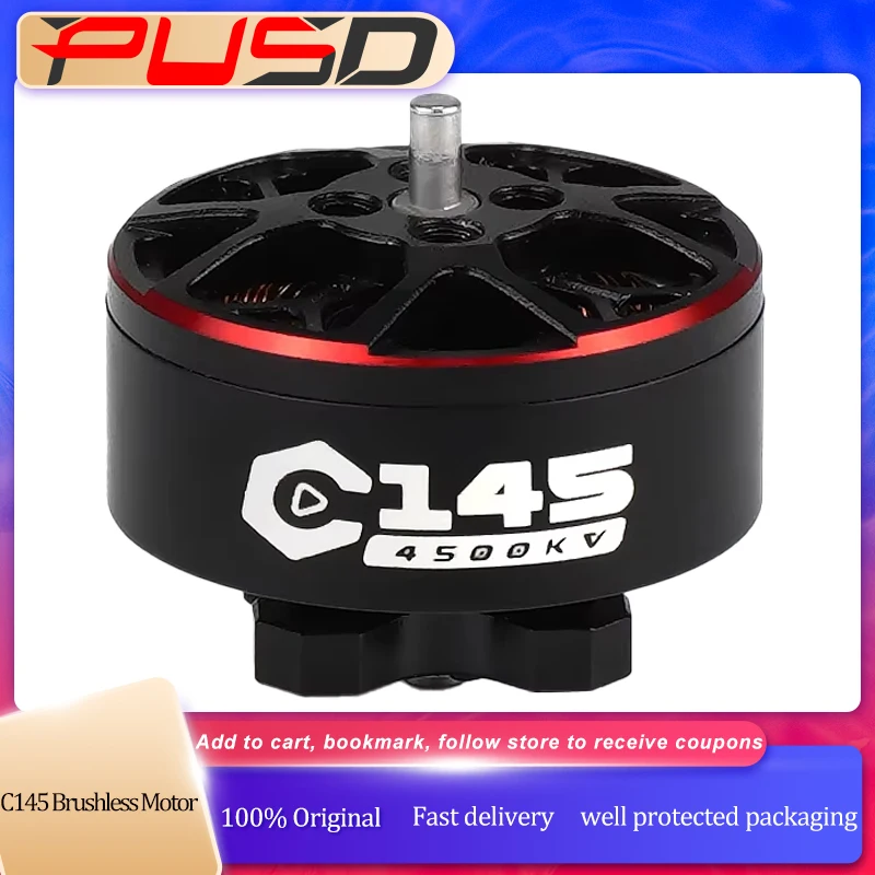 Axisflying C145 1404.5 4500KV Brushless Motor 4S For 2.5inch Cinewhoop ...
