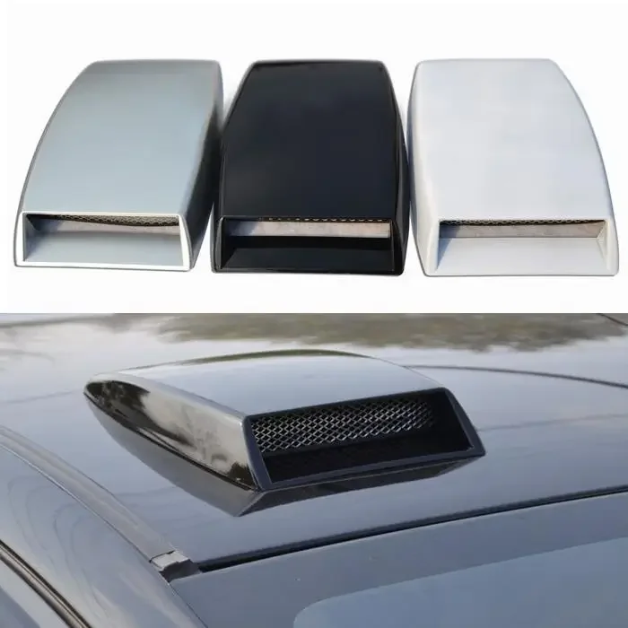 Car Styling Universal Car Hood Scoop Air Flow Intake Vent Cover Auto ...