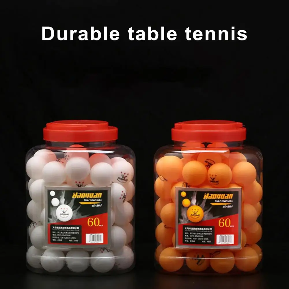 60Pcs-Ping-Pong-Balls-Elastic-Impact-Resistant-Not-Easily-Deformed ...