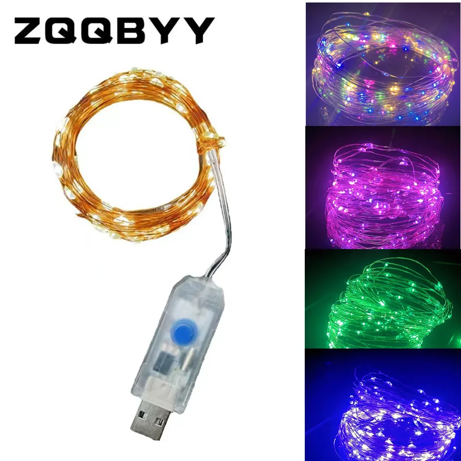 5M-10M-20M-LED-Copper-Wire-String-Lights-8-mode-USB-Fairy-Lights ...