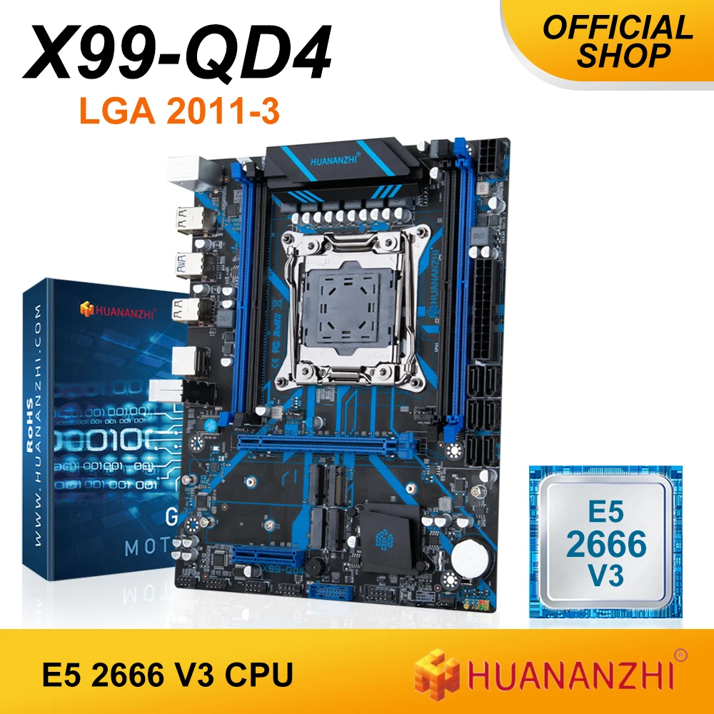 HUANANZHI-X99-QD4-LGA-2011-3-XEON-X99-Motherboard-with-Intel-E5-2666-V3 ...