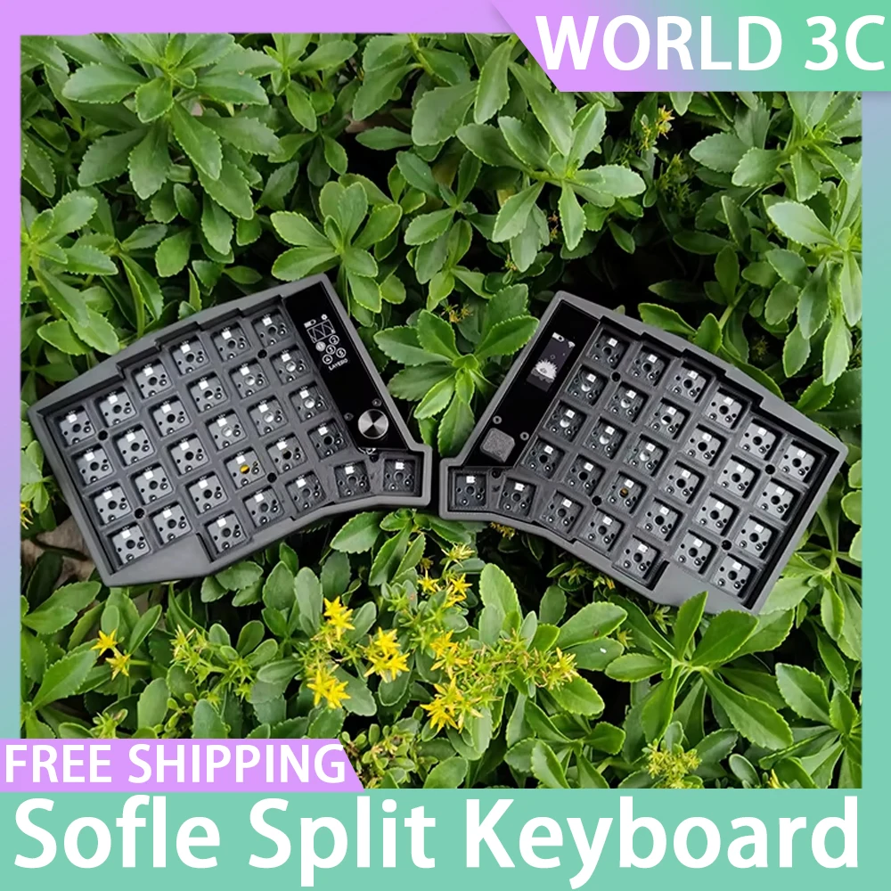 Sofle-Split-Keyboard-kit-Bluetooth-Dual-Mode-Zmk-Scheme-Custom-Rgb-Hot ...