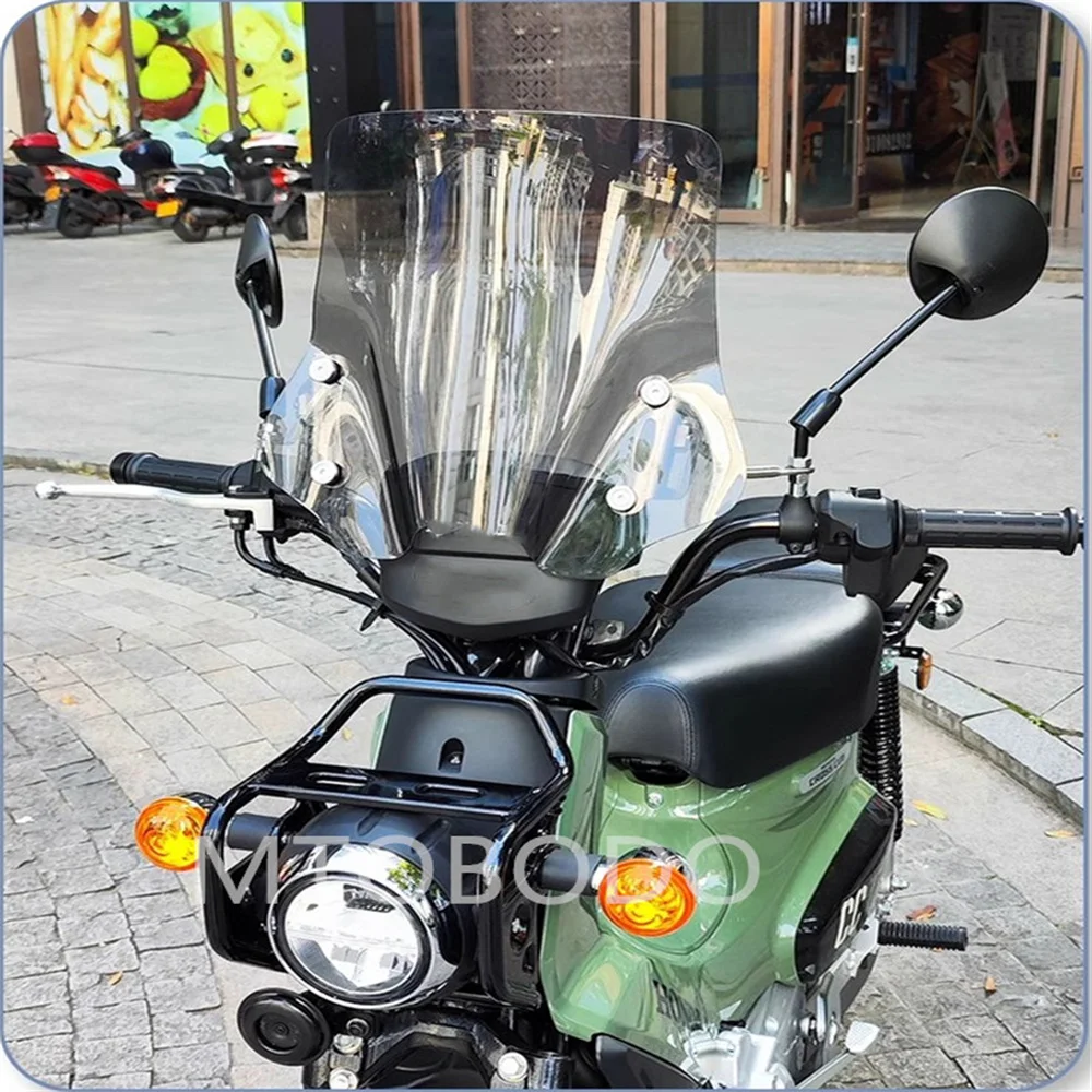 for-Honda-CROSS-CUB-110-cub-windshield-CC110-modified-windshield-high ...