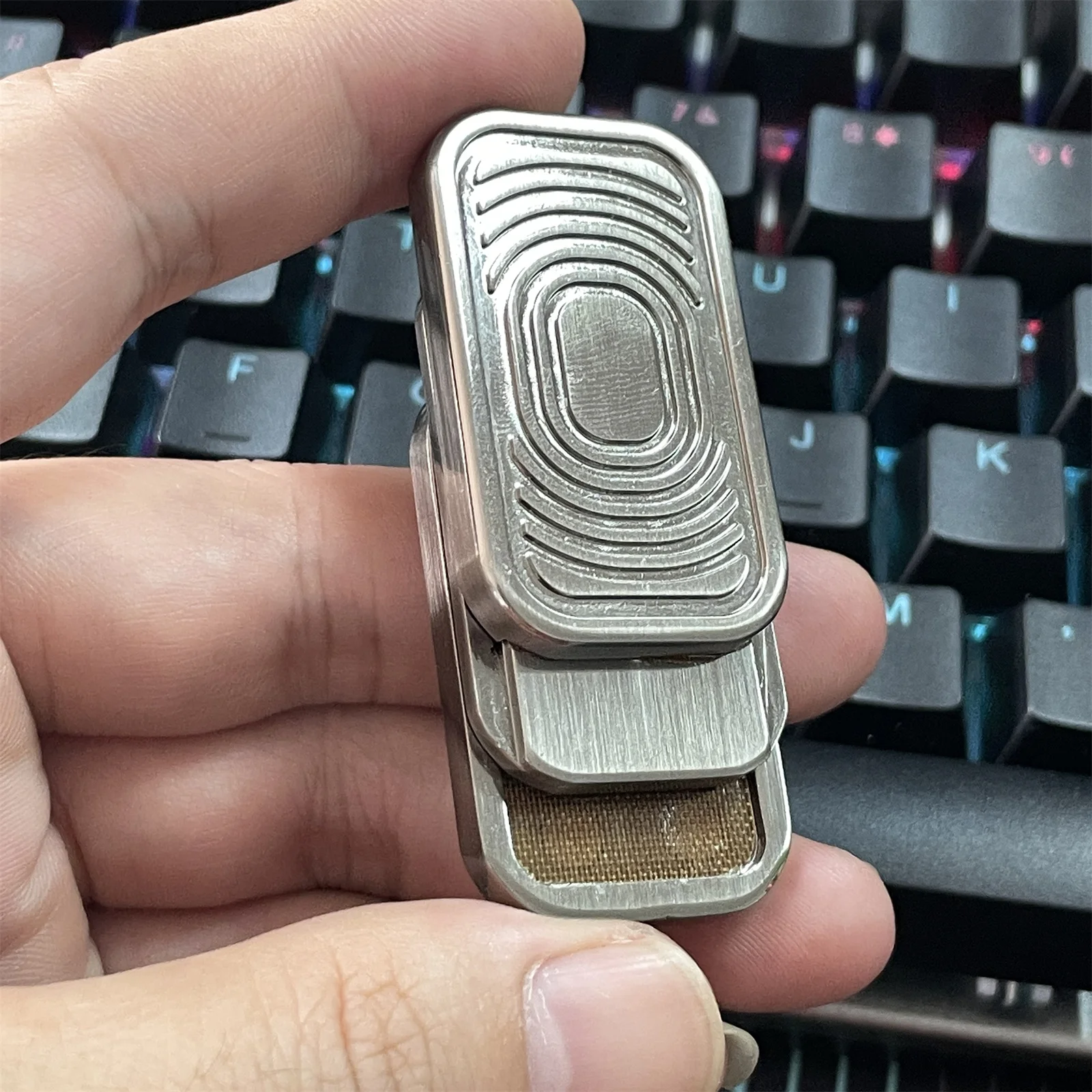 Cp3 Three Layer Fidget Slider Adult Edc Metal Fidget Toys Autism Adhd ...