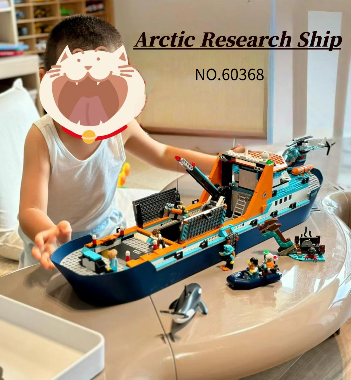 Arctic-Explorer-Ship-Compatible-60368-Building-Block-Toys-Floatable ...