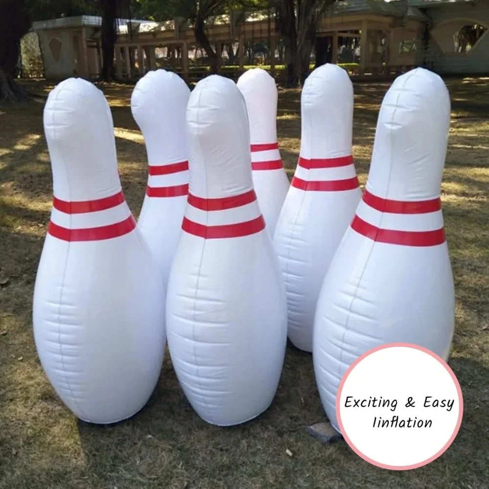 Small Groups Inflatable Bowling Game Outdoor | Birthday Parties Games ...