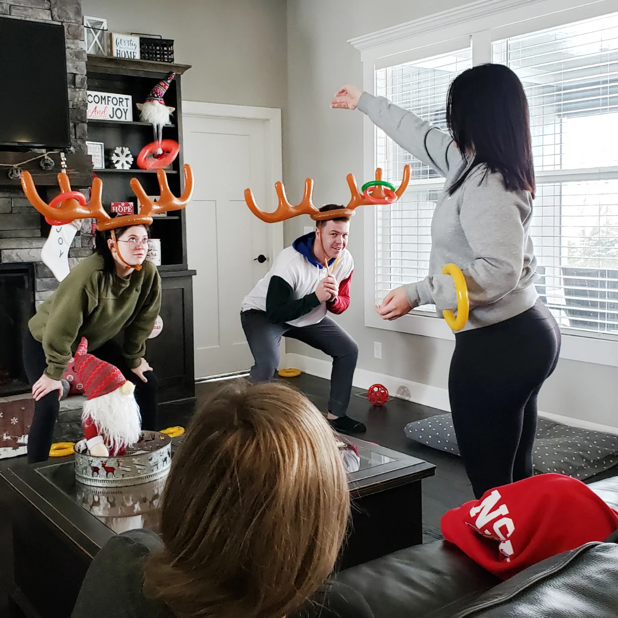 Christmas-Inflatable-Reindeer-Antler-Ring-Toss-Game-Antler-Shape-Balloon-Toys-Birthday-Family ...