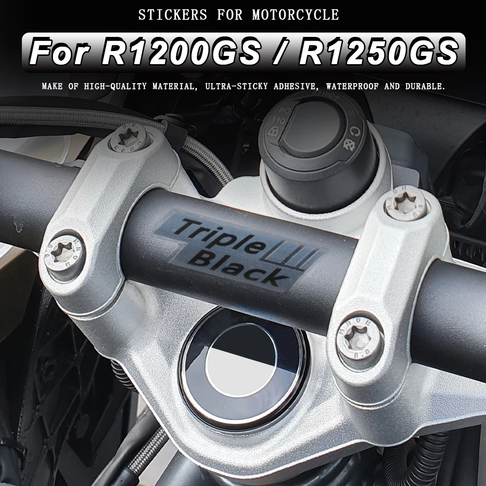 Motorcycle Stickers Waterproof Handlebar Decal R1250GS Adventure Triple ...