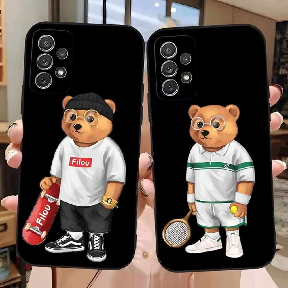 Fashion-B-Baron-Filou-Bear-Phone-Case-For-Samsung-Galaxy-A13-A21s-A22 ...