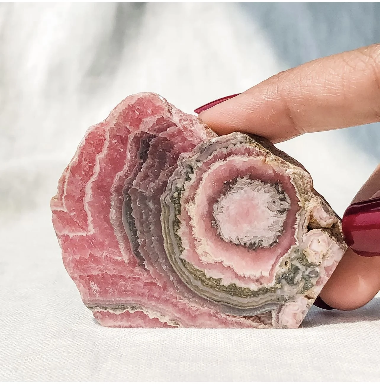High quality !!!!!Natural Rhodochrosite Gem Minerals Feng Shui Reiki ...