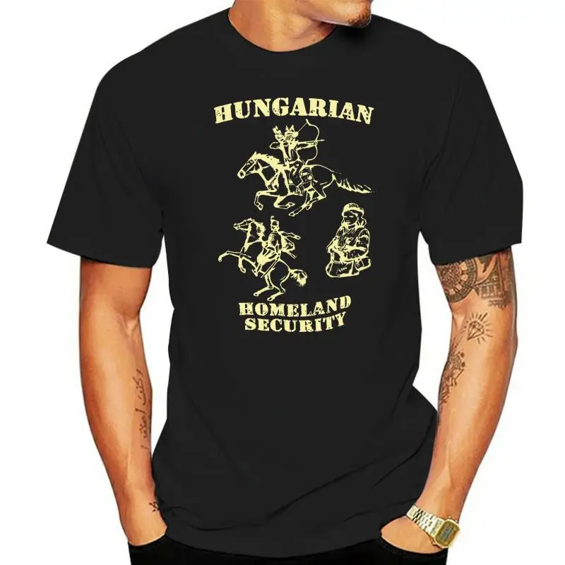 Magyar-Homeland-Security-T-Shirt-Vestu-rio-Masculino-Tee-Mistura-de ...