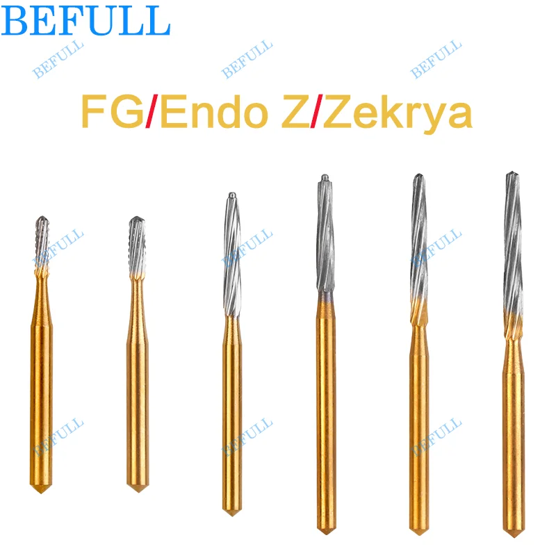 FG-Zekrya-Carbide-Tungsten-Cutters-Burs-Dental-Drill-Endo-Z-Tooth ...