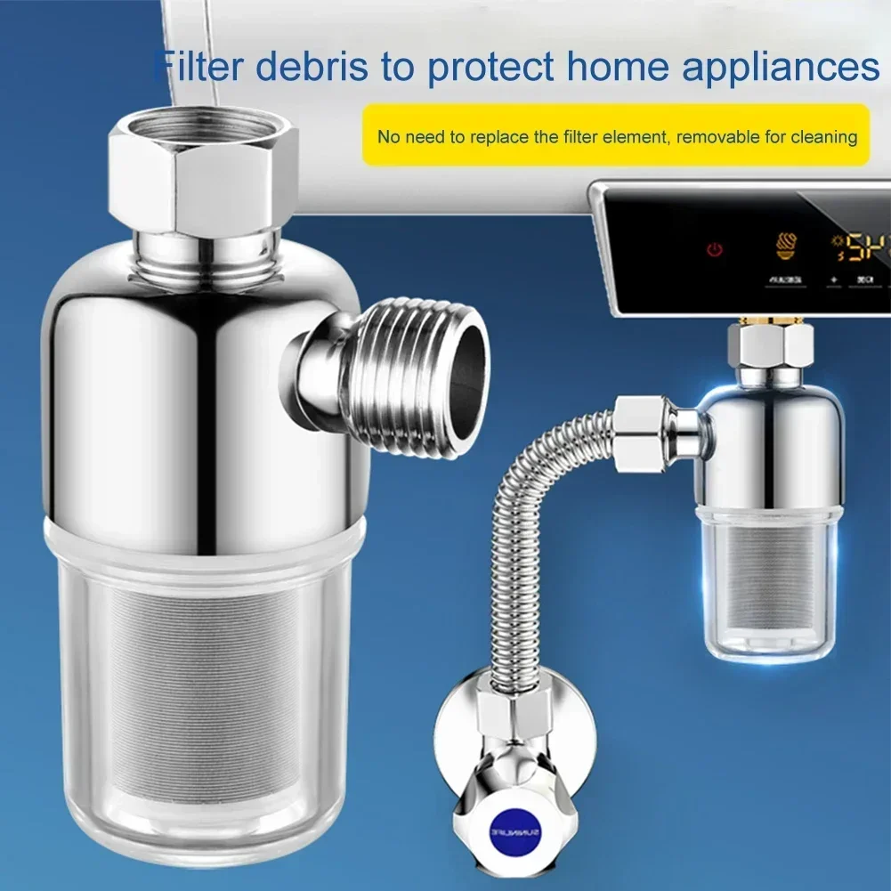 Universal 1/2'' Household Electric Water Heater Pre-filter Stainless ...