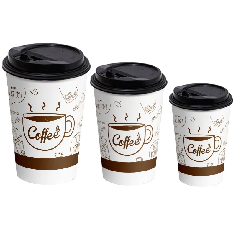 500pcs-Custom-Disposable-Coffee-Cup-Hot-and-Cold-Drink-Juice-Milk-Tea ...