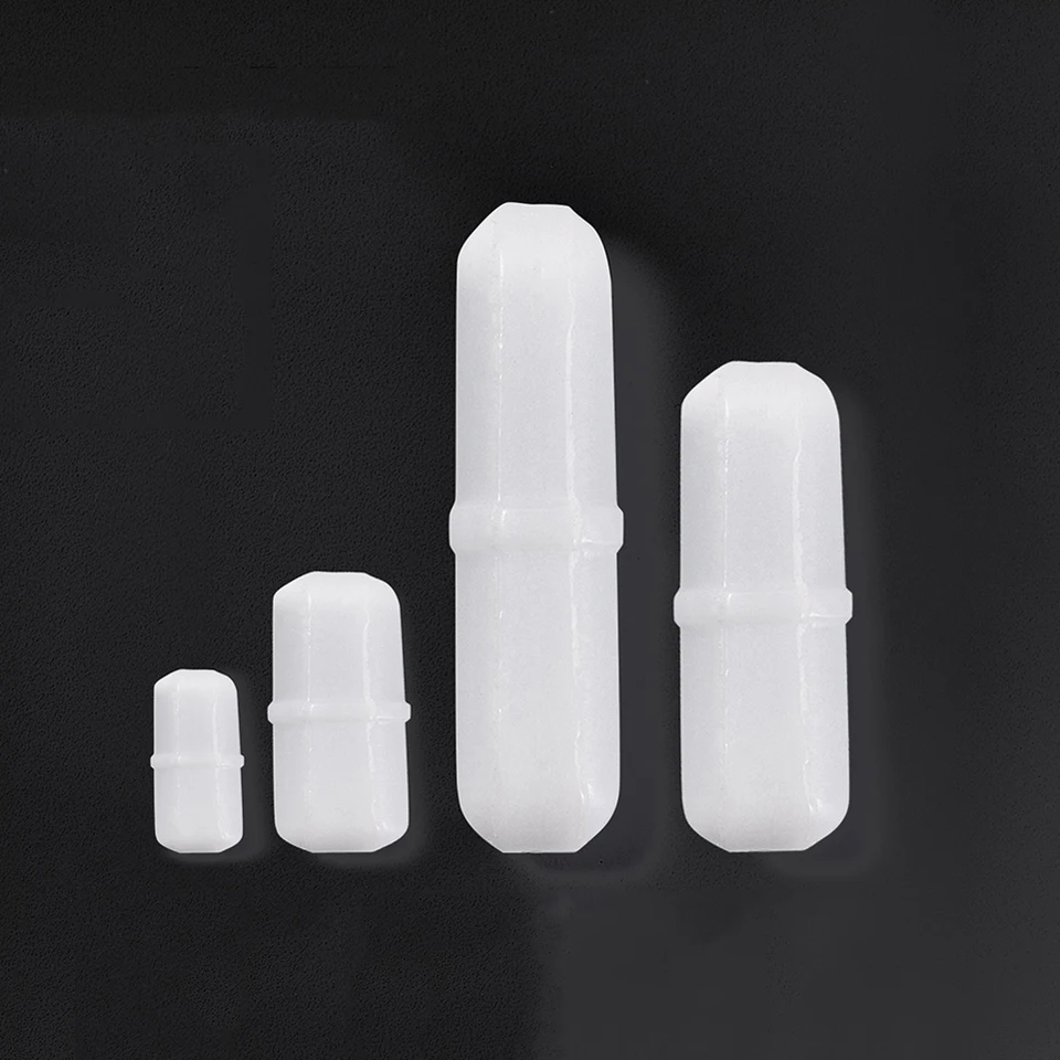 7PcsPack Mixed Size PTFE Magnetic Stirrer Mixer Stir Bars Stir Plate ...
