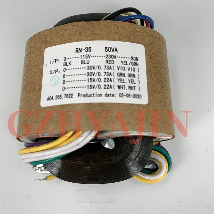 R-type-power-transformer-50W-dual-30V-dual-15V-power-transformer-R ...